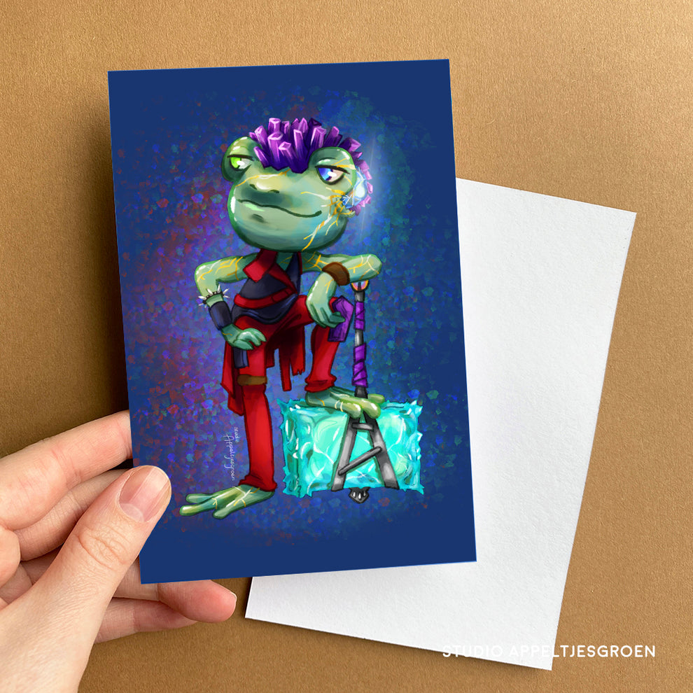 Critical Role | Ashton Greymoore mini print – Studio Appeltjesgroen